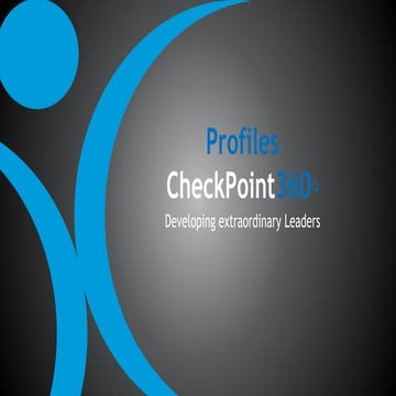 CheckPoint 360 Overview | PPT