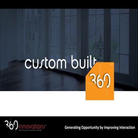 CustomBuilt360 - Fenestration Quoting Software | PDF