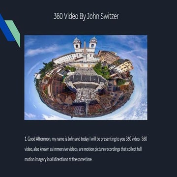 360 video | PPT