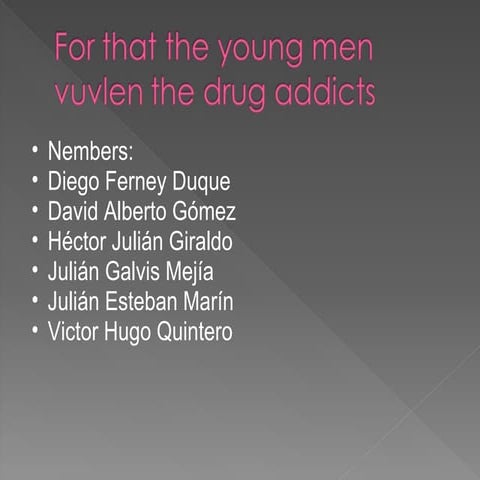 Drug addiction | PPT