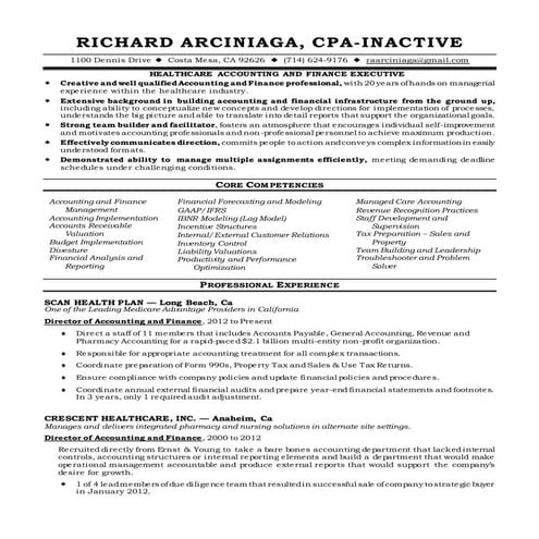 Resume Bill Miller 1213 2016 | PDF