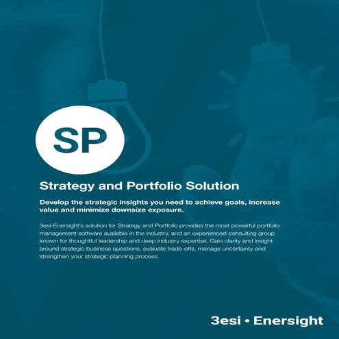 3esi-Enersight-Strategy-and-Portfolio-Solution-Brochure | PDF