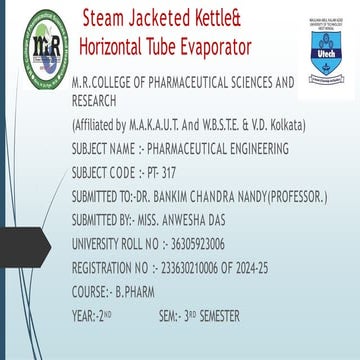 36305923006^J Anwesha Das^J Pharmaceutical Engineering - Anwesha Das.pptx