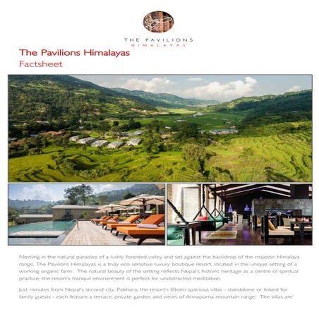 Pavlions Himalayas Fact sheet[1] | PDF