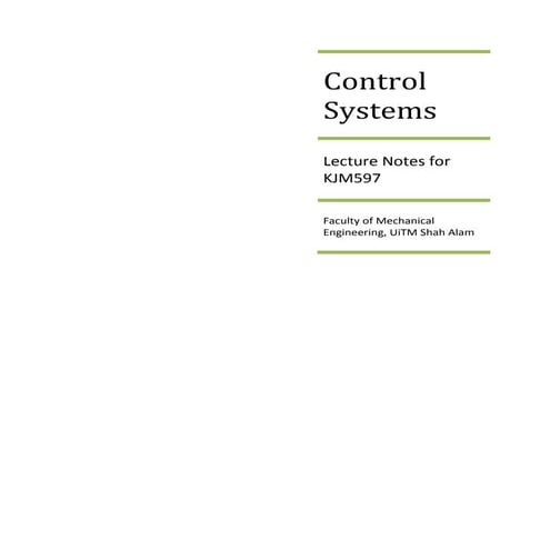 36336583 control-systems-lecture-notes | PDF
