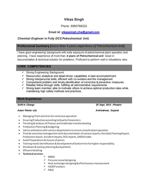 Deputy Manager Ravikishore Resume | PDF