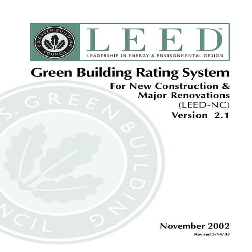 LEED | PDF