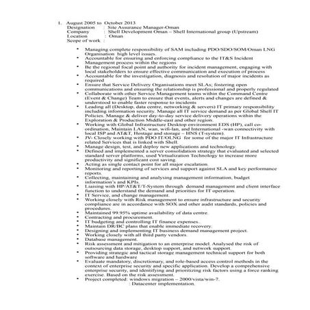 Shell Exp | PDF | Computing | Technology & Computing