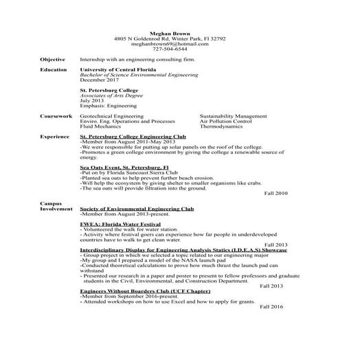 Resume1 | DOC