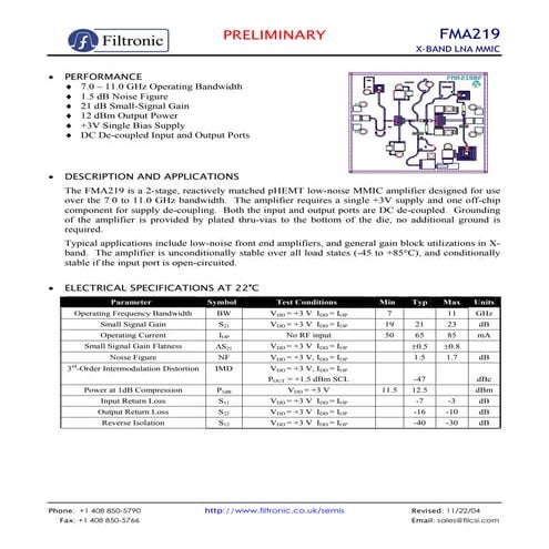FMA500_datasheet | PDF