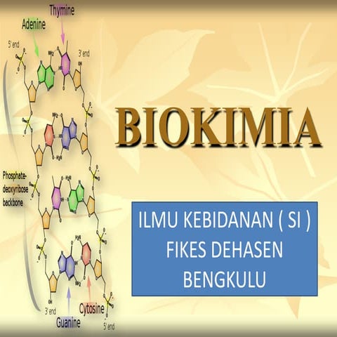 365124810 1-pengantar-biokimia | PPT
