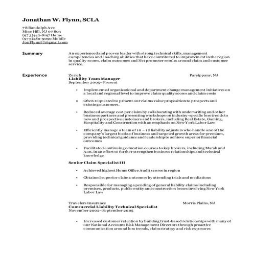 Resume - Flynn, Jonathan | DOCX
