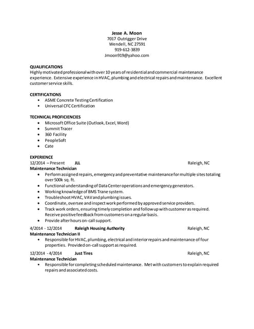 2015 Resume Updated | PDF