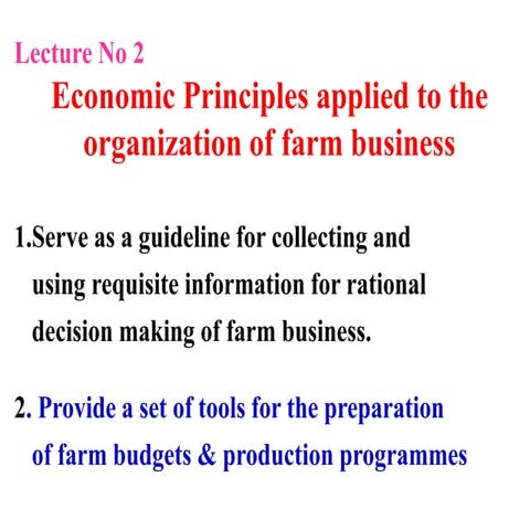 365 new Lect No 2 Economic principles.ppt365 new Lect No 2 Economic ...