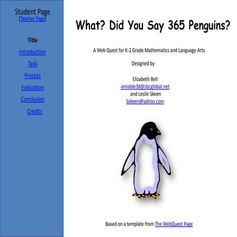 What? Did You Say 365 Penguins? | PPTX