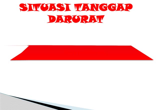 K3-Modul 4 : Tanggap Darurat | PPTX