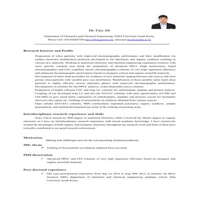 Faiz. CV | PDF