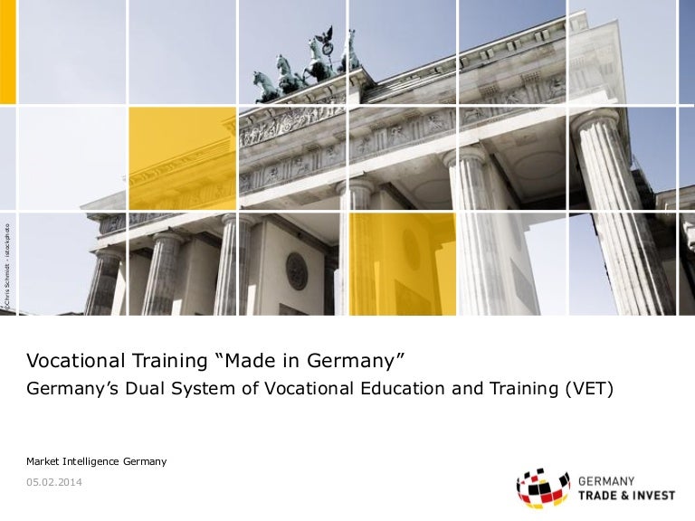German Dual System VET