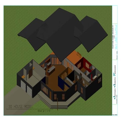 3D House Model | PDF