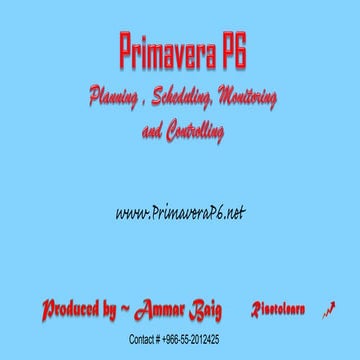 367261758-Primavera-P6-Hands-on-Training-Course-Content.pdf
