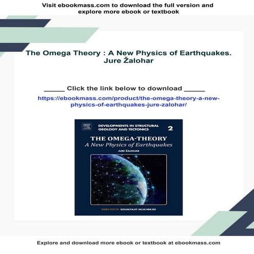 The Omega Theory : A New Physics of Earthquakes. Jure Žalohar | PDF