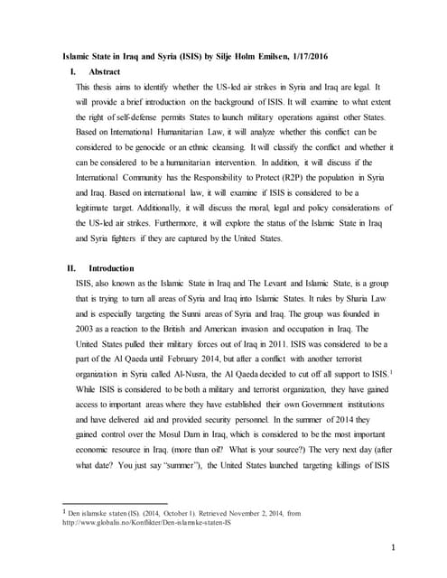 International Law and National Security | PPT