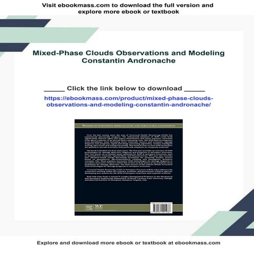 Mixed-Phase Clouds Observations and Modeling Constantin Andronache | PDF