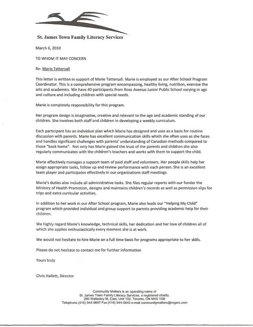 Reference Letter Carole Carpenter PhD page 2 | PDF