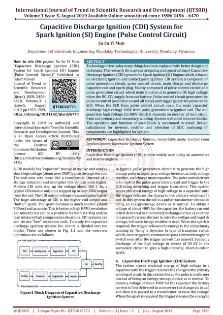 Digital Twin Spark Ignition (DTSI) technology PPT | PPT | Auto Type ...