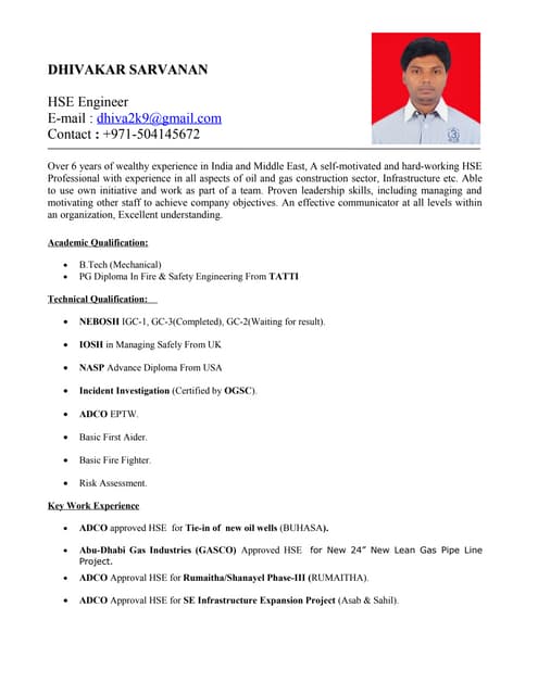 KOC - Experience Certificate | PDF