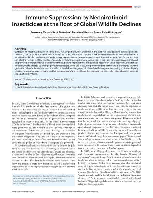 Neonicotinoids | PPT