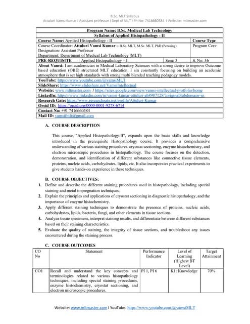 Histology Lab manual | PDF