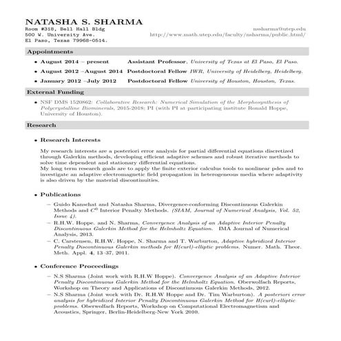 nsharma_cv | PDF