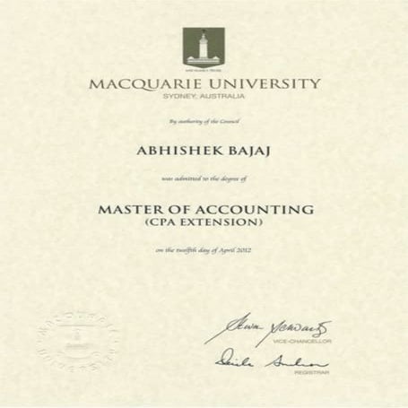 Macquarie University Degree | PDF
