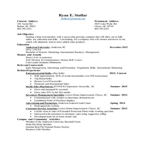 Amanda Downing Resume | DOCX
