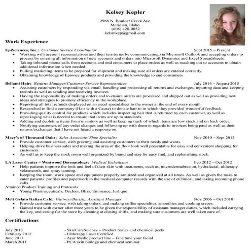 Lisa resume 2015 final April 16 | DOC