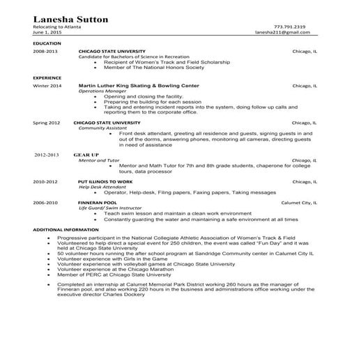 lisa kasperson resume | PDF