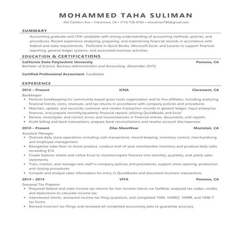 2017 resume tasha | DOC