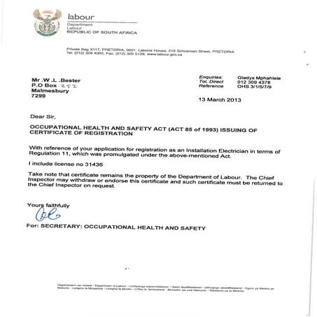 Wireman's license 2 | PDF