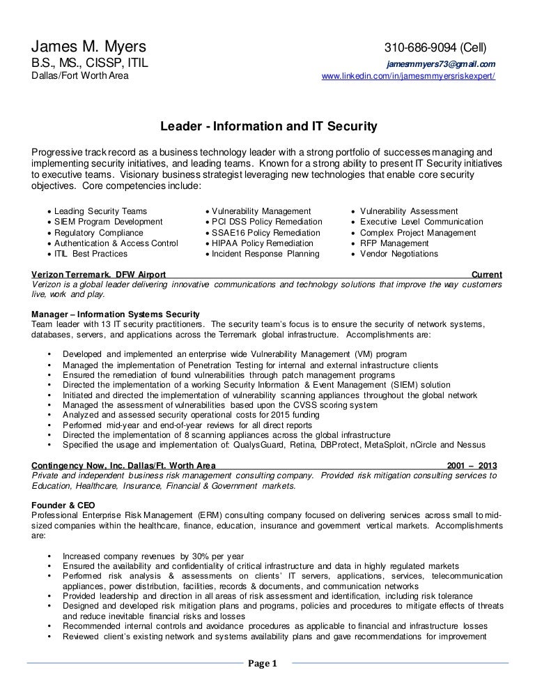 James Myers Resume_12_10_2014