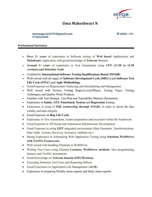 Jagadeesh_Resume | PDF