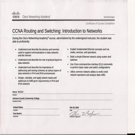 CCNA Routing and Switching Introduction to Networks | PPT