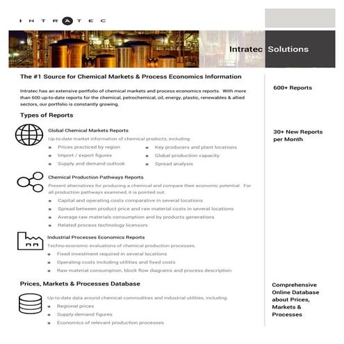 About Intratec Solutions | PDF