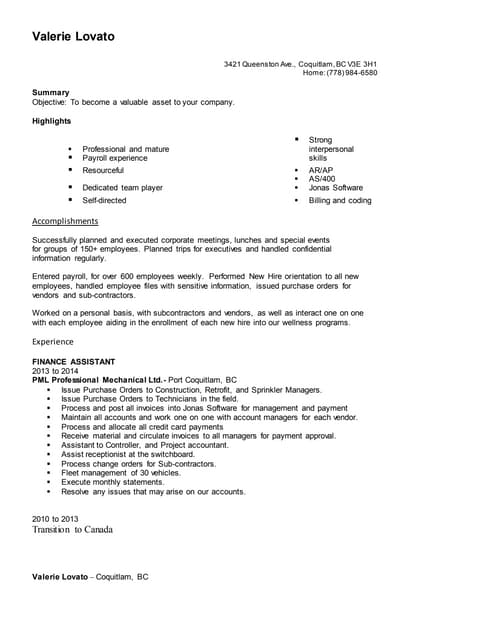 Jared Walker Resume 2016 | DOC