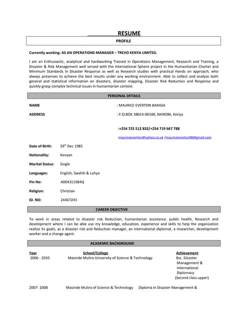 ALVIN CARRICULUM VITAE | DOCX | Professional School | Postgraduate Education