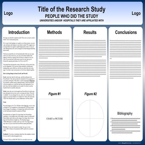 36x48 Vertical Template2 | PPT