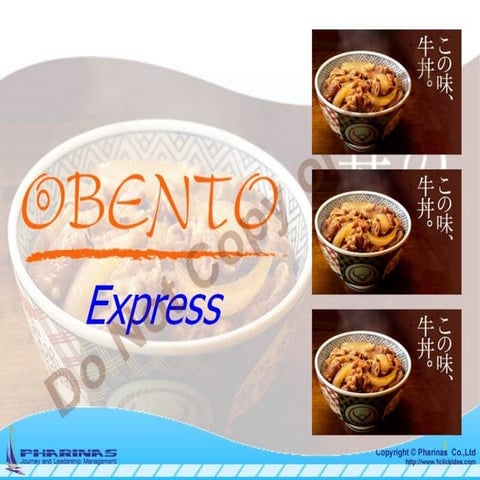 37. Obento Store Layout-Investment-Thai-English Demo | PPT