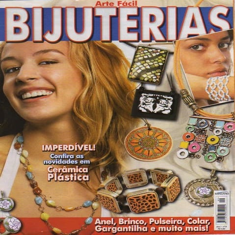37 Crafts Ebook Jewelry Making Fimo Sp Arte Facil Bijuteria | PDF ...