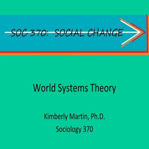 370 world-systems-theory | PPT
