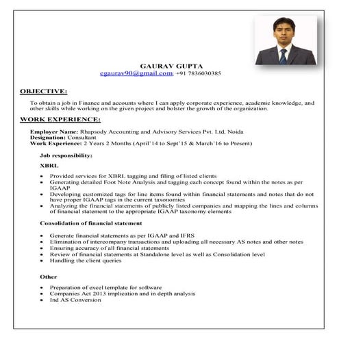 Gaurav_CV | PDF